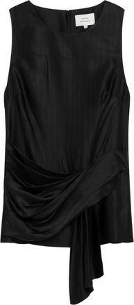 Loulou Studio Femme, Tops, Noir, Taille: 42 FR Hauts sans manches