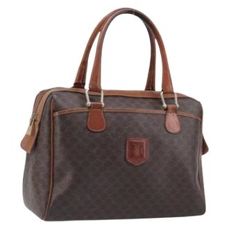 Celine Pre-owned Sac Boston Vintage - Femme - Pre-owned - Brun - Taille: ONE Size
