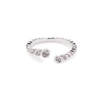 Ragbag Bague ajustable en argent m&eacute;lang&eacute;