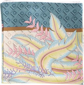 Ferragamo Femme, Accessoires, Multicolore, Taille: ONE Size Silky Scarf