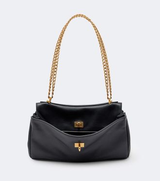 Balenciaga Sac port&eacute; &eacute;paule Rodeo Medium en cuir