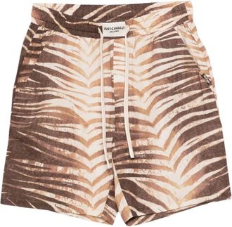 Just Cavalli Homme, Shorts, Brun, Taille: M Shorts d&eacute;contract&eacute;s