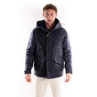 Manifattura Ceccarelli Fisherman Parka - Homme - Vestes - Bleu - Taille: XS