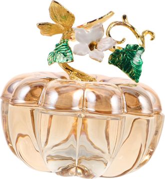 Cabilock Schmuckdose Aus Glas in K&uuml;rbisform Dekorative Glasdosen Transparente Glasschale F&uuml;r Schmuck Ringe Ohrringe Salzstreuer Herbstbonbonschale Aufbewahrung