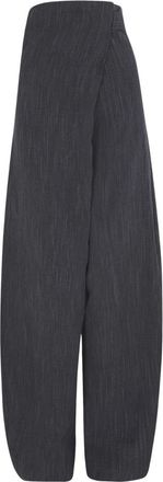 Cortana Femme, Pantalons, Bleu, Taille: 42 FR Pantalon Portefeuille Taille Haute