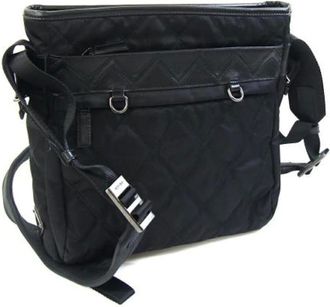 Prada unisex, Pre-owned, Noir, Taille: ONE Size Sac bandouli&egrave;re vintage en nylon Pre-owned