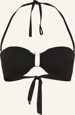 Max Mara Max Mara Beachwear Bandeau-Bikini-Top Amelia schwarz