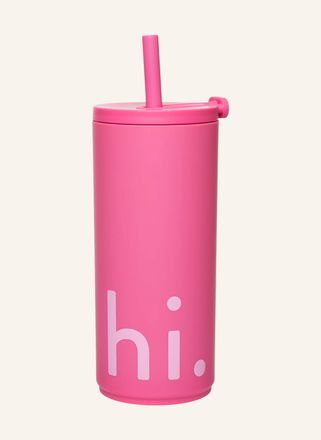 DESIGN LETTERS Design Letters To-Go-Becher pink