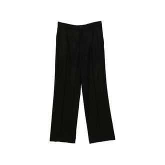 Saint Laurent Pleated Wide-leg Trousers