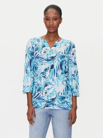 Olsen Bluse 11105044 Blau Regular Fit