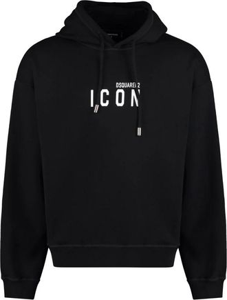 Dsquared2 Homme, Sweatshirts et sweats &agrave; capuche, Noir, Taille: S SweaT-shirt &agrave; Capuche Classique