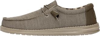 HeyDude Mocassins tress&eacute;s Wally Beige