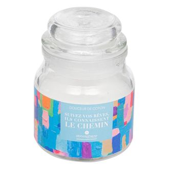 Atmosphera Atmosphera - Duftkerze Jomy Zuckerwatte - 70g - S&uuml;&szlig;e der Baumwolle