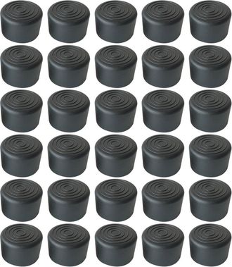 Artibetter Ipetboom 100 St&uuml;ck 25mm Runde Gummikappen f&uuml;r M&ouml;belbeine Tischbein Abdeckungen rutschfeste Stuhlbeinkappen aus PVC M&ouml;belbeinschutz f&uuml;r Kratzschutz B&ouml;d