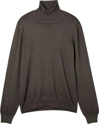 Gran Sasso Homme, Pulls, Brun, Taille: XL Ciclista Turtleneck