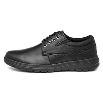 Hush Puppies Triton Lace UpOxford pour Homme, Noir, 42 EU