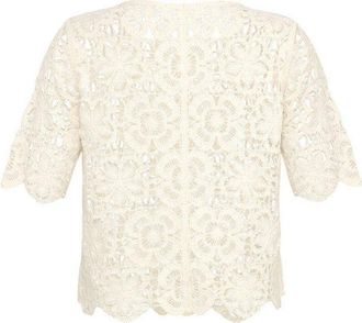 Betty&Co Strickpullover Lochstrick-Pullover