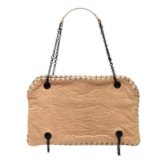 Bottega Veneta Sac bandouli&egrave;re vintage Pre-owned - Femme - Pre-owned - Beige - Taille: ONE Size