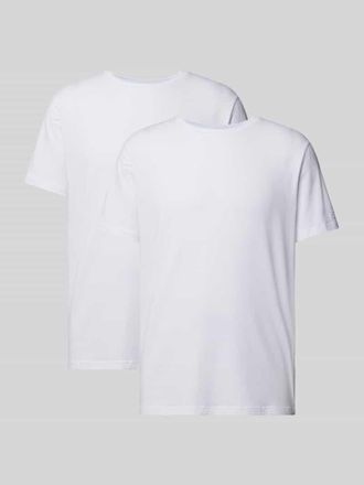 Tommy Hilfiger T-Shirt mit geripptem Rundhalsausschnitt im 2er-Pack