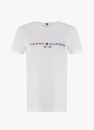 Tommy Hilfiger T-shirt col rond en coton organique