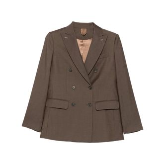 Max Mara Femme, Vestes, Brun, Taille: 36 FR Mxmunione 321 008
