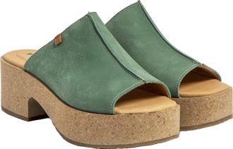 El Naturalista Damen N5892 Arbequina Sandale mit Absatz, Jadegr&uuml;n, 41 EU