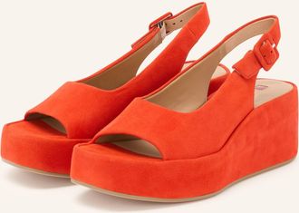 H&ouml;gl Plateau-Wedges orange