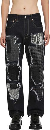Junya Watanabe Patch 5 Pocket Jeans