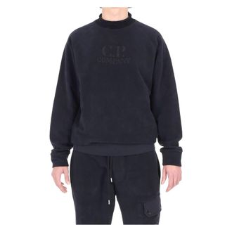 C.P. Company Sweatshirt mit Rollkragen - - Sweatshirts & Hoodies - Herren - Blau - S