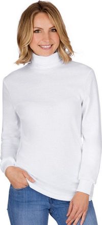 Trigema Rollkragenshirt TRIGEMA Langarm Ski- und Sport-Rollkragenpullover (1-tlg)