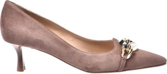 Baldinini Hohe Schuhe - PUMPS BALDININI - Gr. 39,5 (EU) - in Taupe - f&uuml;r Damen