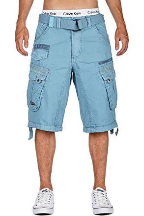 Geographical Norway Short pour homme Color Sky Blue XXXL, bleu