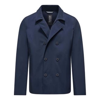 Bomboogie Homme, Vestes, Bleu, Taille: L Veste trois couches en tissu hydrofuge