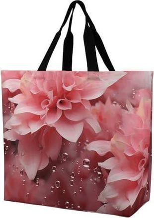 Generic P&eacute;tales Sac A Main Femme Pliable Sacs De Courses R&eacute;utilisable Sac Cabas Pour Universit&eacute; Gym Quotidienne