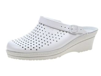 Rohde Damen Neustadt-50 Clogs, Wei&szlig; (00 wei&szlig;), 41 EU