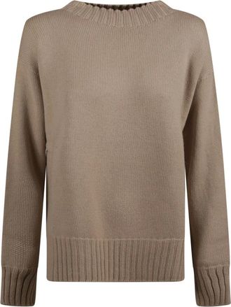 Drumohr Femme, Pulls, Brun, Taille: 38 FR Pull Ras du Cou Over