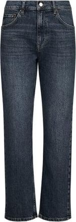 Topshop Jean droit Tskarla en coton m&eacute;lang&eacute;