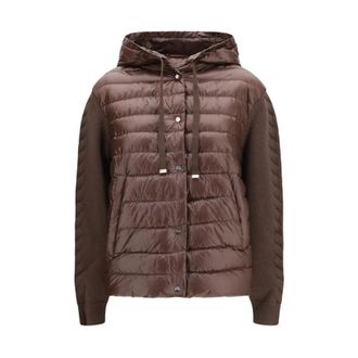 Herno Resort Kurze Daunenjacke - - Jackets - Damen - Braun - M