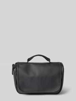 Rains Kulturtasche mit Label-Print Modell Texel Wash