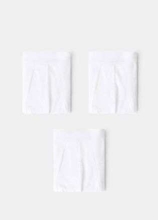 Mango Lot 3 slips combin&eacute;s blanc - Homme - M - MANGO MAN