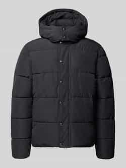 Superdry Steppjacke mit Kapuze und Rei&szlig;verschluss
