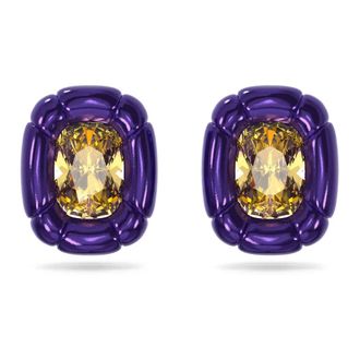 Swarovski Femme, Accessoires, Violet, Taille: ONE Size Boucles dOreilles Clip Dulcis