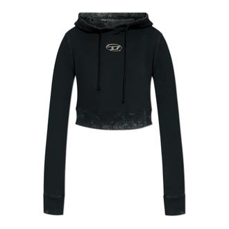 Diesel F-Slimmy-Hood-P5 - - Sweatshirts & Hoodies - Damen - Schwarzk - XS