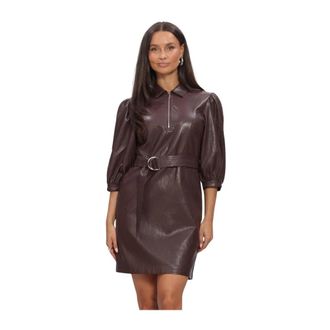 Aaiko Semira PU 689 - - Dresses - Damen - Braun - XL