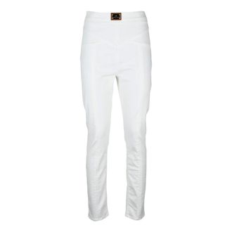 Elisabetta Franchi Damen, Hosen, Wei&szlig;, W31Gr&ouml;&szlig;e