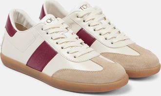 Tod's Sneakers Tods Tabs mit Veloursleder
