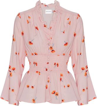 Americandreams Americandreams, Femme, Blouses et Chemises, Rose, Taille: 44 FR Sally Top