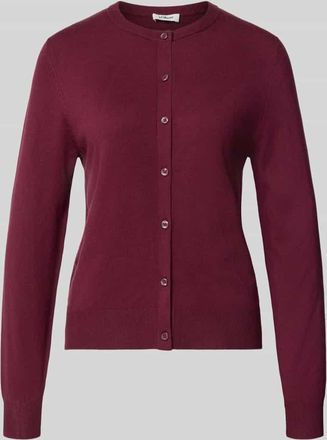 s.Oliver Red Label Regular Fit Strickjacke aus Viskose-Mix