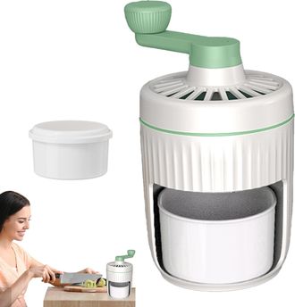 Generic Manueller Eishobel - kompakter Smoothie-Zerkleinerer f&uuml;r tragbare Behandlungen | Mini-Rasierwerkzeug, Schneekegel-Maschine, manueller Zerkleinerer f&uuml;r