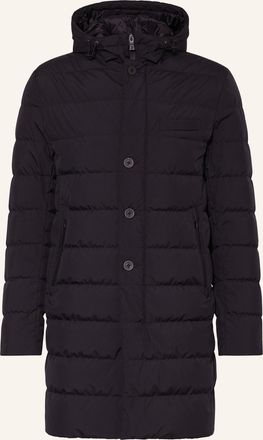 Herno Herno Laminar Daunenmantel Mit Abnehmbarer Kapuze schwarz
